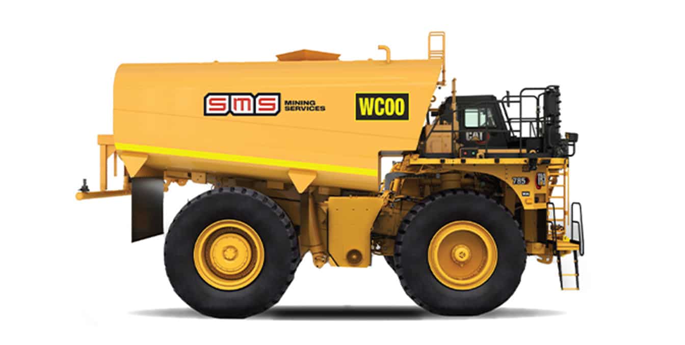 Our Fleet | Water Trucks | 785C Water Truck | SMS MINING SERVICES