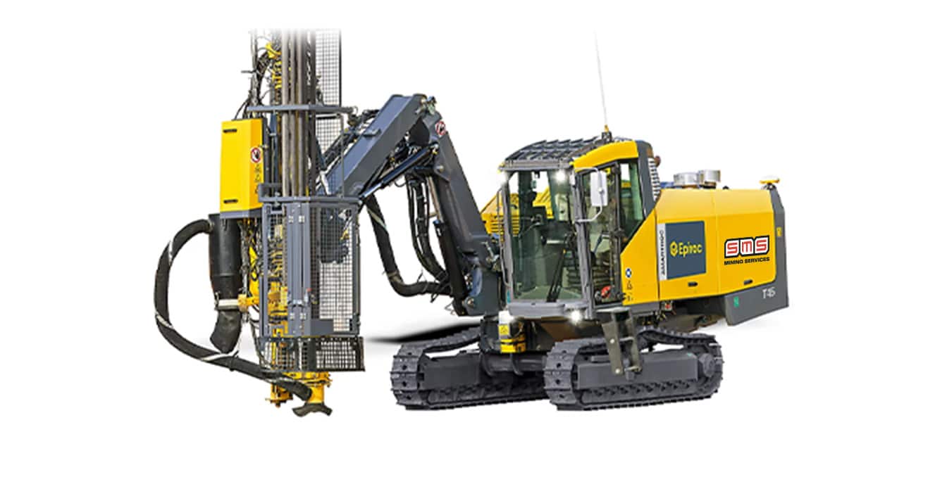 Our Fleet | Drills | SmartROC T45 Drill | SMS MINING SERVICES